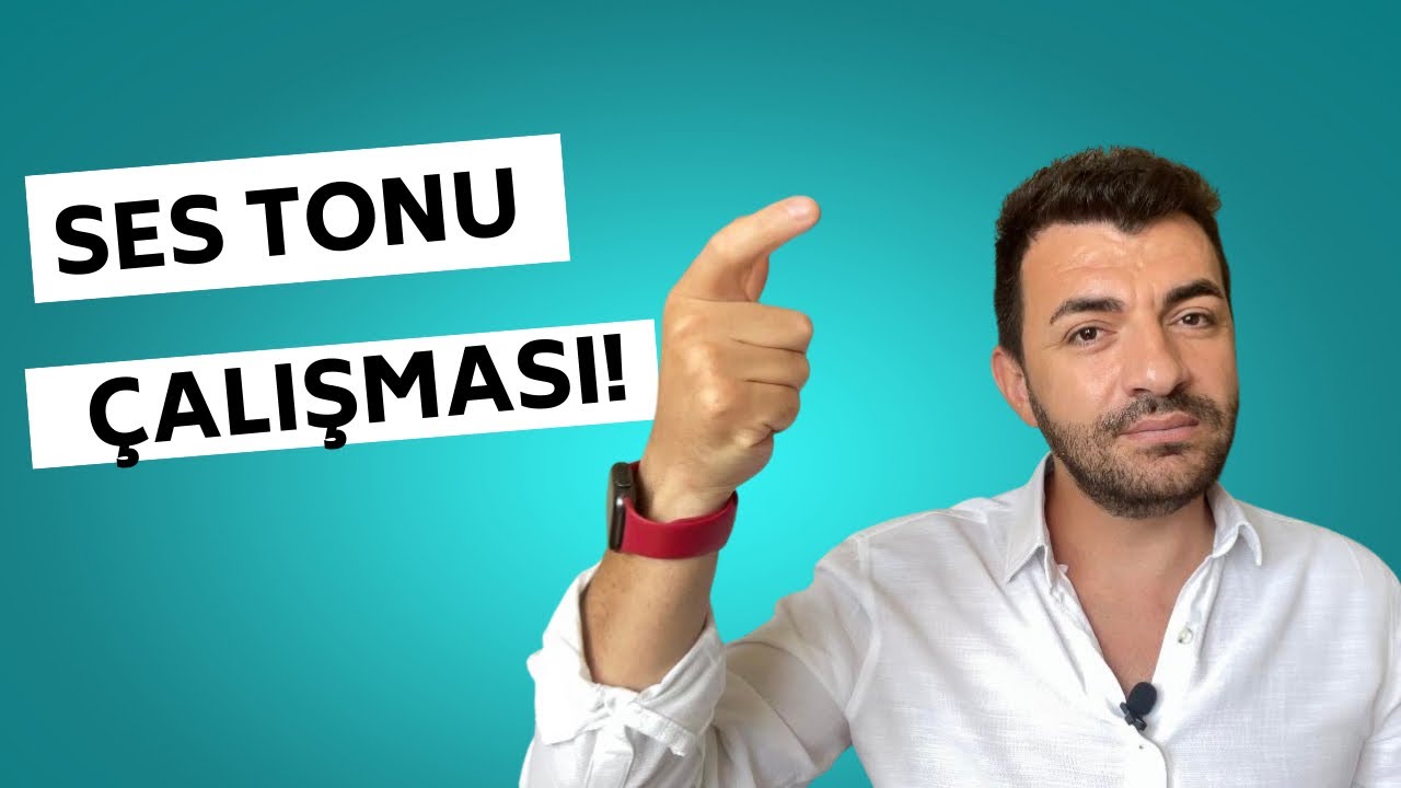 Ses Tonu Çalışması, Kalın, İnce ve Orta Ton ile Egzersiz Yapalım ...
